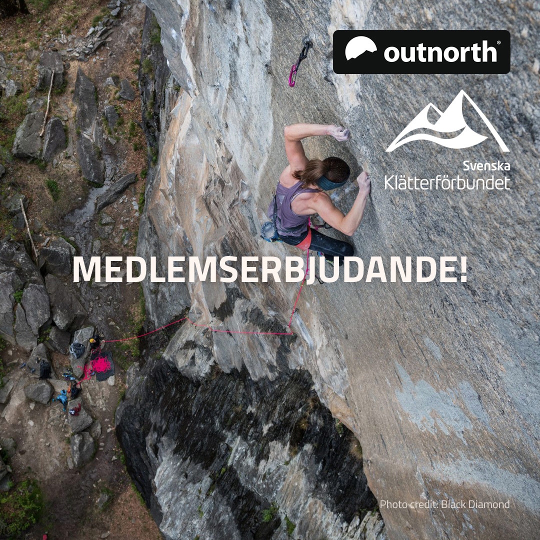 Medlemserbjudande på Outnorth - Svenska Klätterförbundet